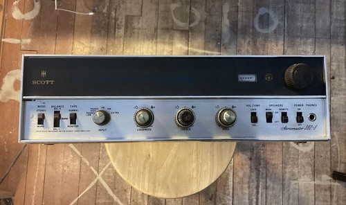 SCOTT STEREOMASTER 382-B VINTAGE STEREO RECEIVER - | eBay