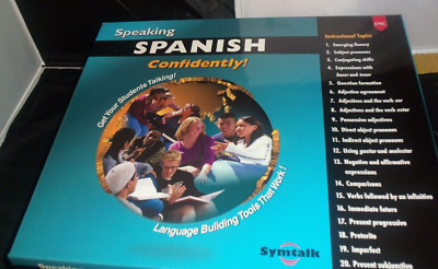 NEW symtalk Learn Spanish Confidently Teacher Kit & Guide classroom ...