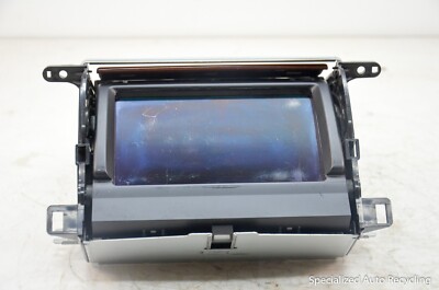 2002 LEXUS SC430 OEM DISPLAY SCREEN MONITOR NAVIGATION MAP GPS WOOD ...