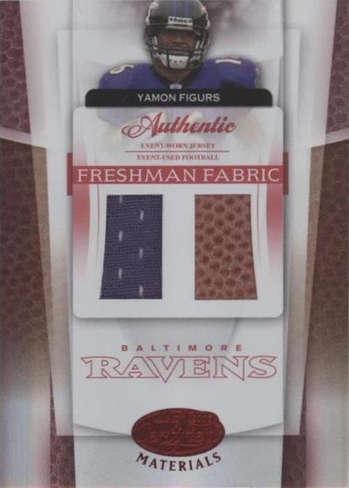 2007 Leaf Certified Materials - Freshman Fabric Yamon Figurs #226 ...