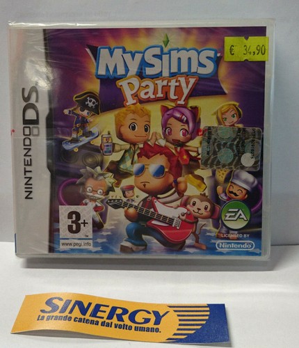 MY SIMS PARTY SCONTO - 60% nintendo DS compat.3DS,vers. ITALIA-NUOVO ...