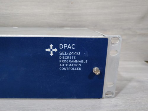 SEL-2440 DPAC DISCRETE PROGRAMMABLE AUTOMATION CONTROLLER W/O ANY ACCS ...