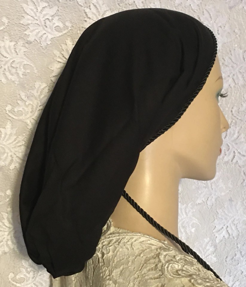 Snood Head Covering • All Cotton Hair Snoods for Women • Tichel • Wrap ...