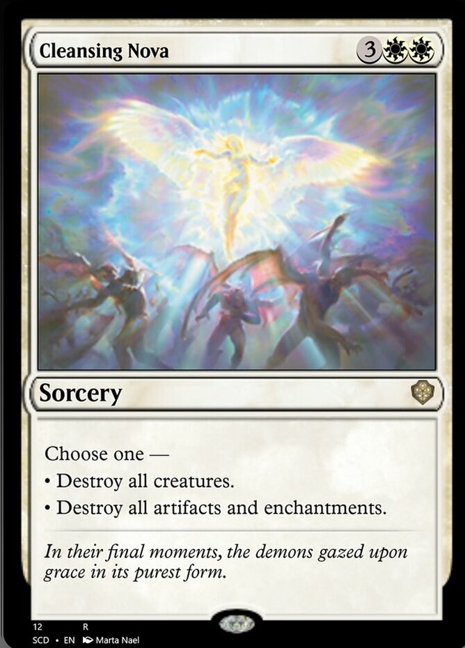 Cleansing Nova - Starter Commander Decks #012 MTG Magic The Gathering ...
