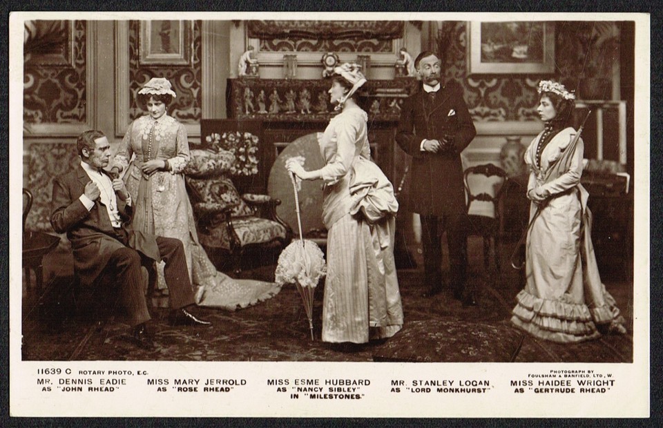 Rotary ☆ THEATRE ACTRESSES & ACTORS ☆ 1910s Postcard Selection #11627 ...