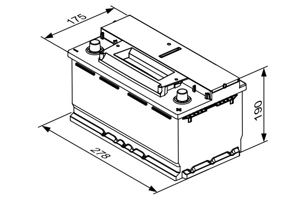 EFB Battery fits RENAULT CAPTUR KADJAR SCENIC GRAND SCENIC Bosch 096 ...