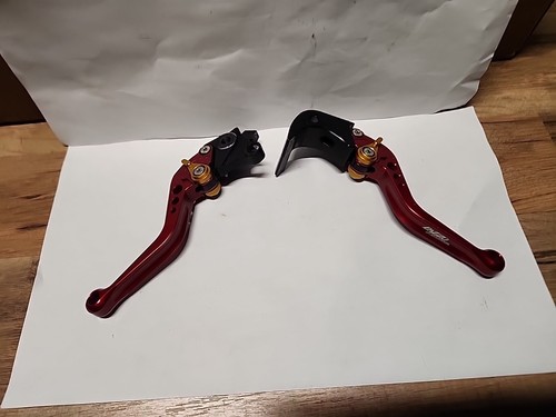 07-08 Suzuki GSXR 1000 Pazzo Racing Lever Set GSX R1000 Brake Clutch ...