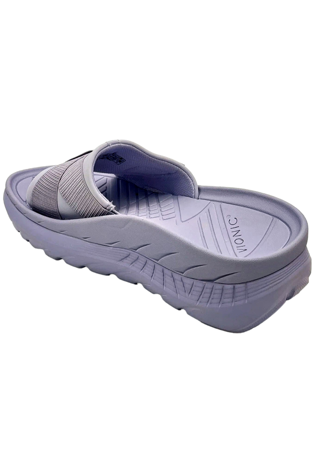 Vionic Adjustable Unisex Recovery Slide Sandals Rebound Lavender | eBay