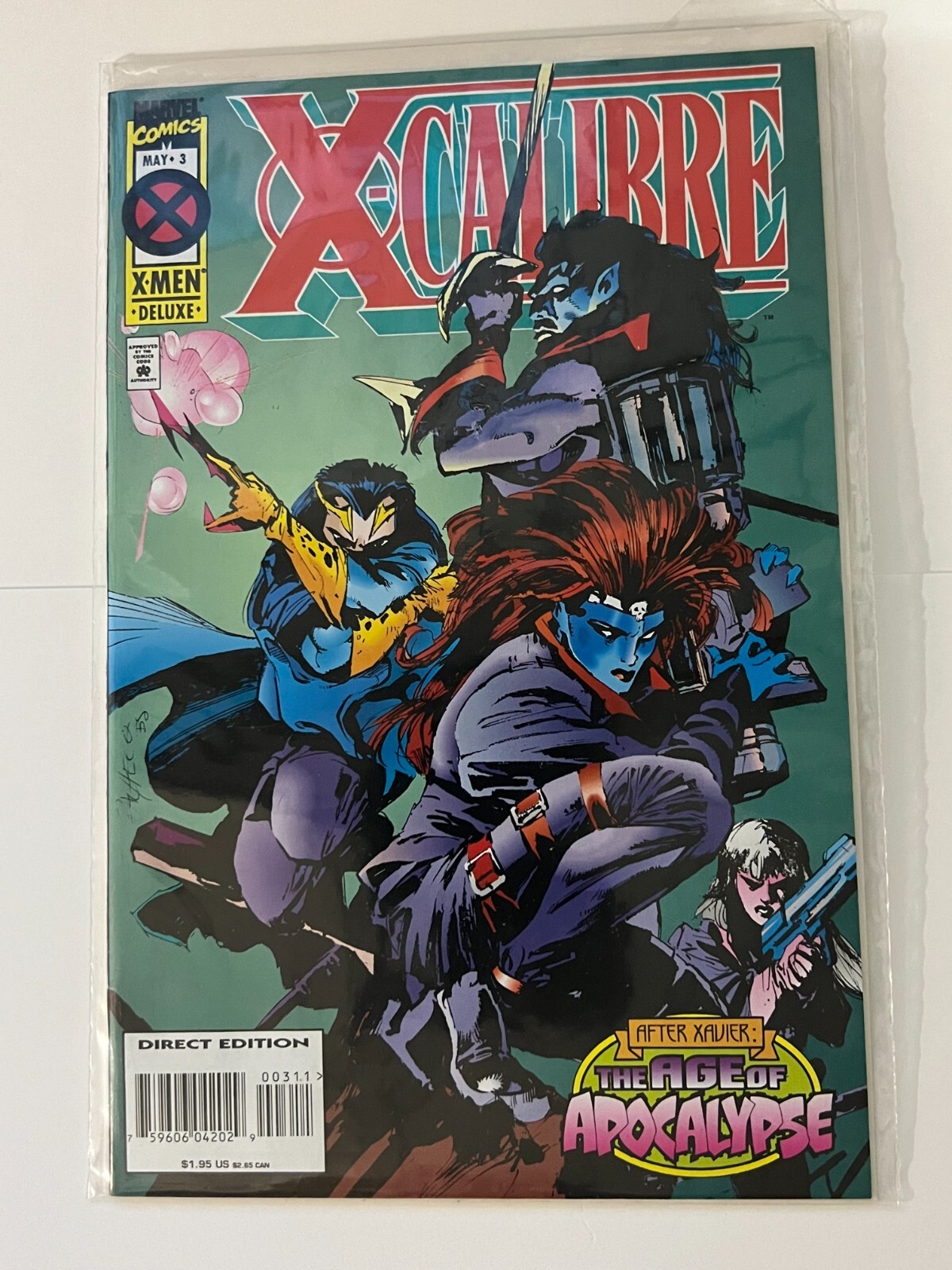 Marvel Comics X-Calibre #3 1995 X-Men Deluxe | Combined Shipping B&B | eBay