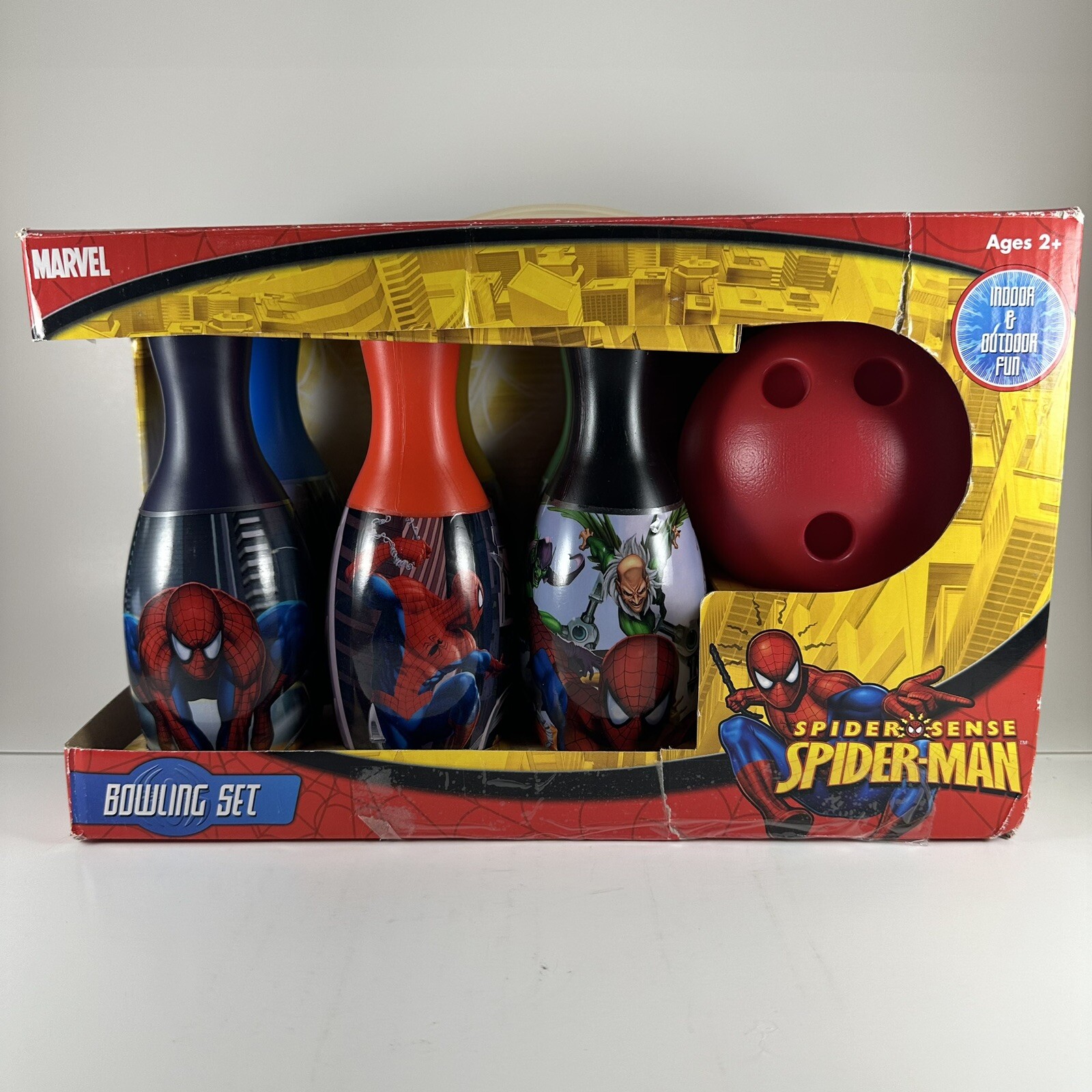 Marvel Spider-Man Bowling Set (6 Pins And 1 Ball). Brand New. Age 2 ...