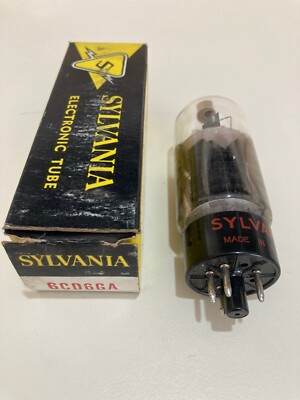 Vintage Sylvania 6CD6GA Vintage Electronic Vacuum tube In Box USA | eBay