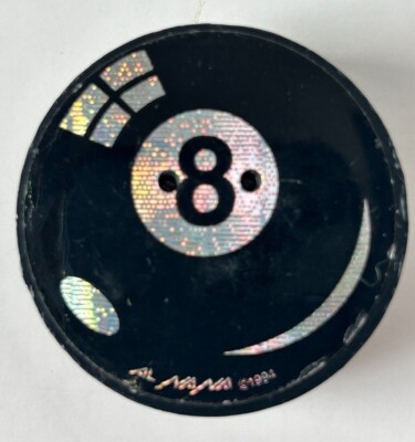 VTG 1994 8 Ball Thunder Slammer Pog LTS Carlsbad Pat Pend 1/2" POGS | eBay