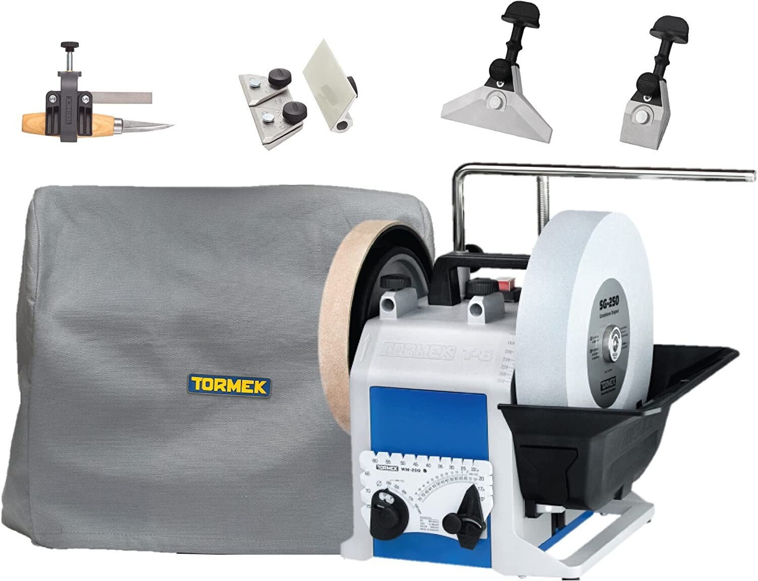 Tormek T-8 Chef’s Kit Tormek T-8 Original Sharpener + KJ-45 Centering ...