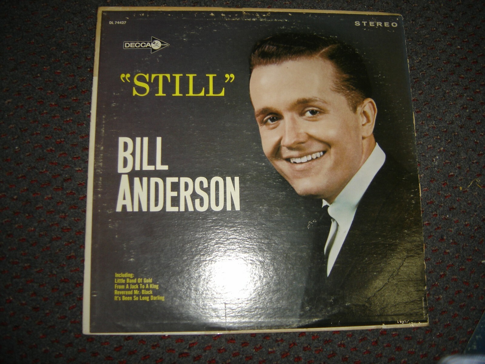 Bill Anderson - "Still" 1963 USA Mono Orig. G/VG | eBay