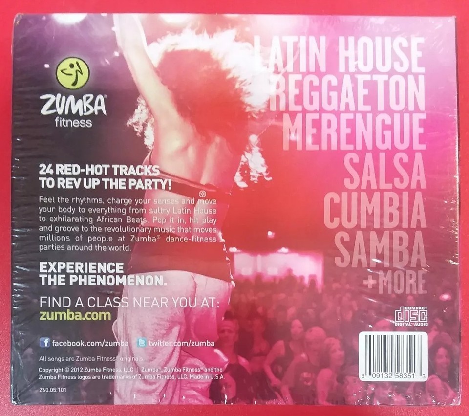 ZUMBA FITNESS RHYTHM REVOLUTION [Digipak] (2 CDs, 2012 - USA) BRAND NEW ...