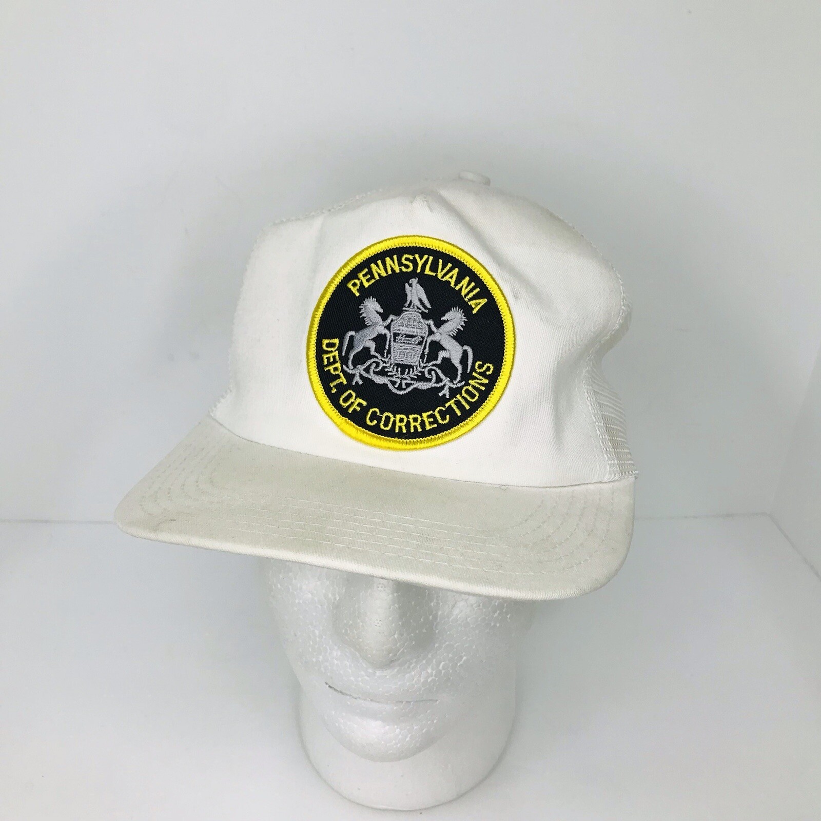 VTG Pennsylvania PA Department Of Corrections Snapback Trucker Hat Made ...