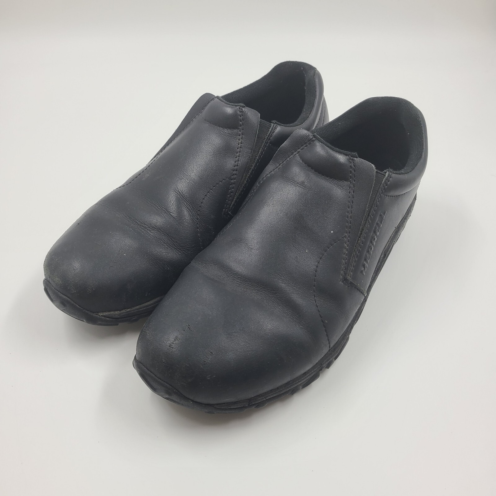 Merrell Black Jungle Moc Pro Grip Slip-Resistant Work… - Gem