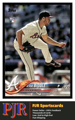 2018 Topps Update #US231 Jesse Biddle Atlanta Braves | eBay