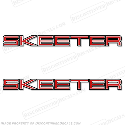 Fits Skeeter Boat Logo Decals - Any Color! 24" Long | eBay