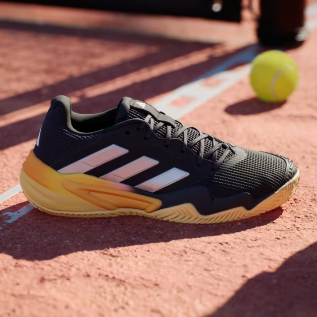 Adidas Barricade Clay Tennis Shoes 'Aurora Black/Spark' - IF0464 ...