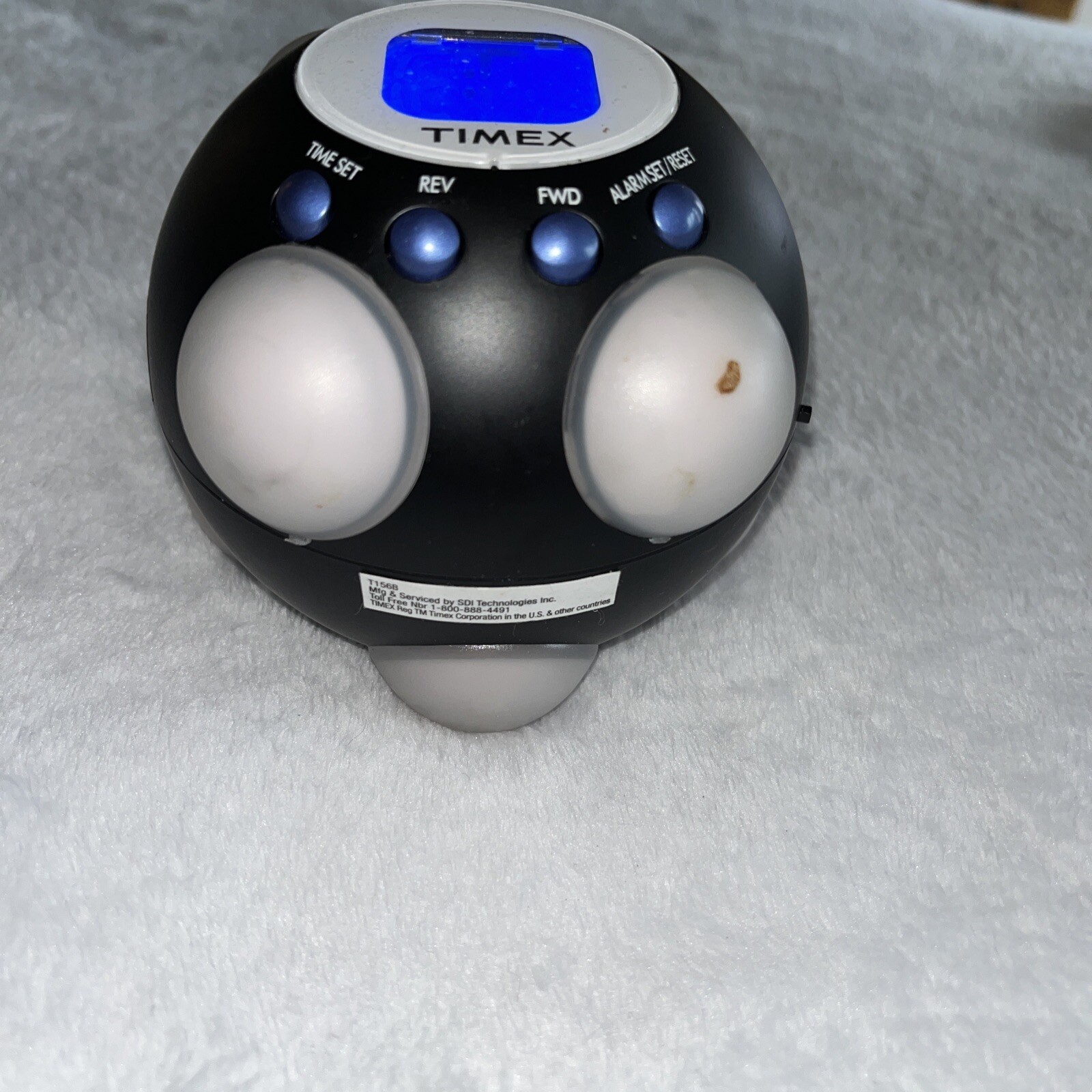 Timex Wacky Wake-Up Shake N Wake Vibrating Talking Alarm Clock Tested ...