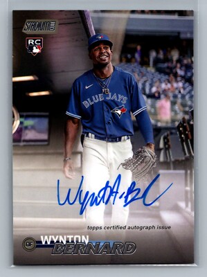 2023 Stadium Club Wynton Bernard Autograph | eBay