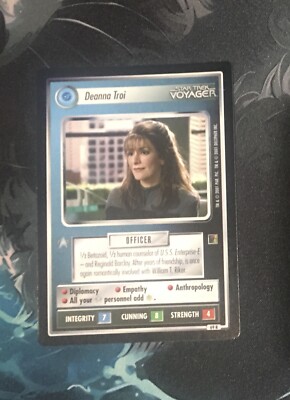 Star Trek CCG The Borg Rare Deanna Troi | eBay