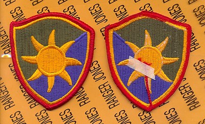 US Army 50th Support Group ~3.5" dress uniform patch m/e | eBay