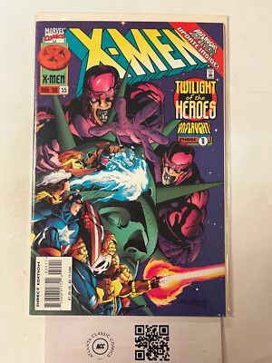 X-men #55 NM Marvel Comic Book Wolverine Rogue Gambit Nightcrawler 15 ...