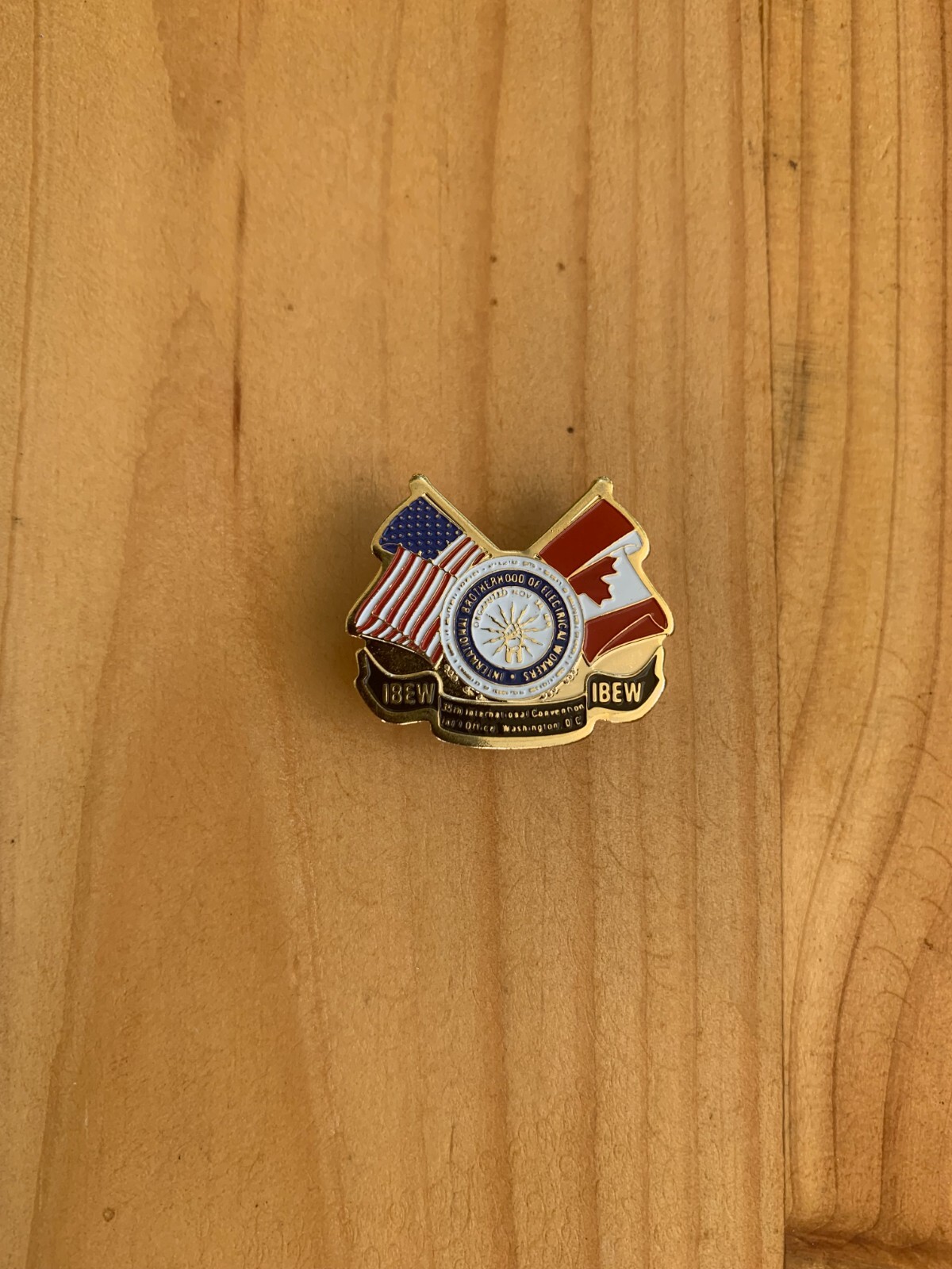 IBEW Lapel Pin 36th International Convention IO Washington, DC | eBay