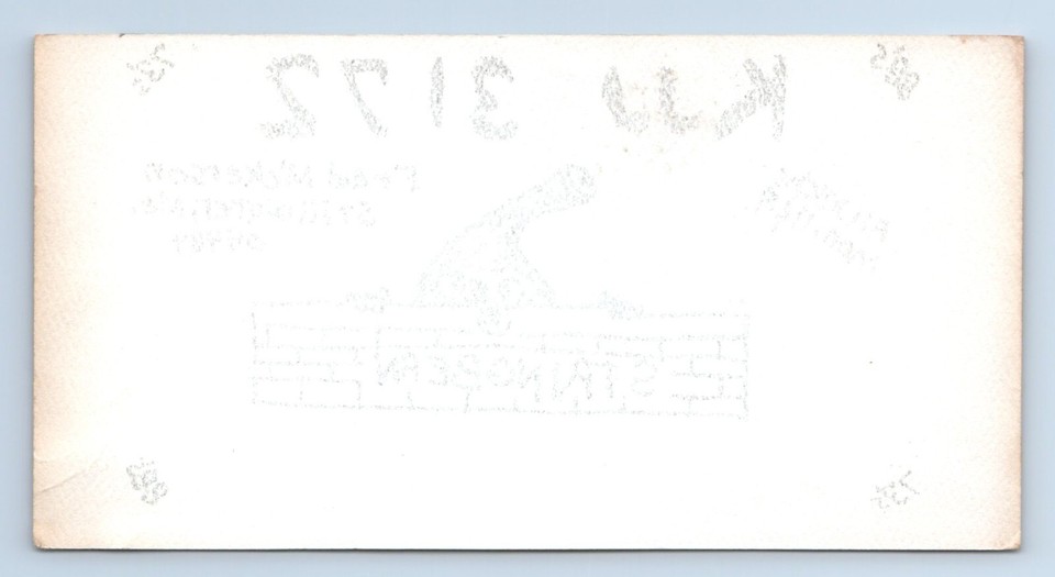 Stringbean String Bean Nickerson Still Water Maine ME QSL Ham Radio ...