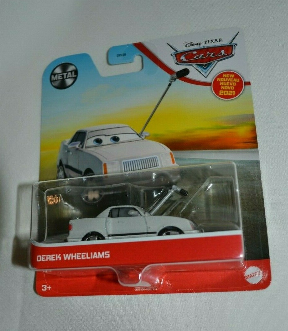 DISNEY PIXAR CARS 2021 METAL - DEREK WHEELIAMS METALIC GRAY | eBay