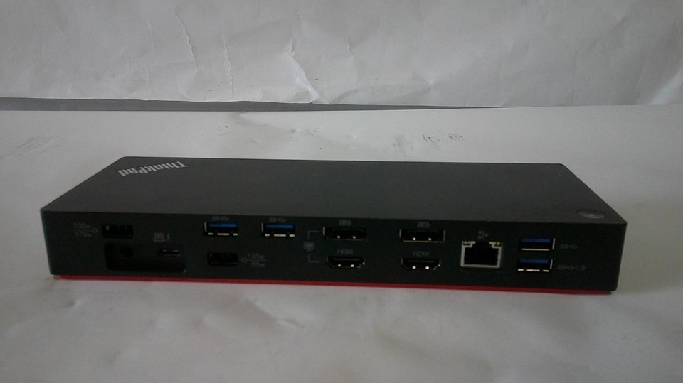 Lenovo Thinkpad Thunderbolt 3 Workstation Dock Gen 2 DK1841 40AN ...