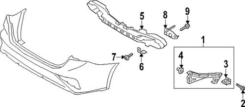 Genuine Kia Side Bracket 86651-M7EB0 | eBay