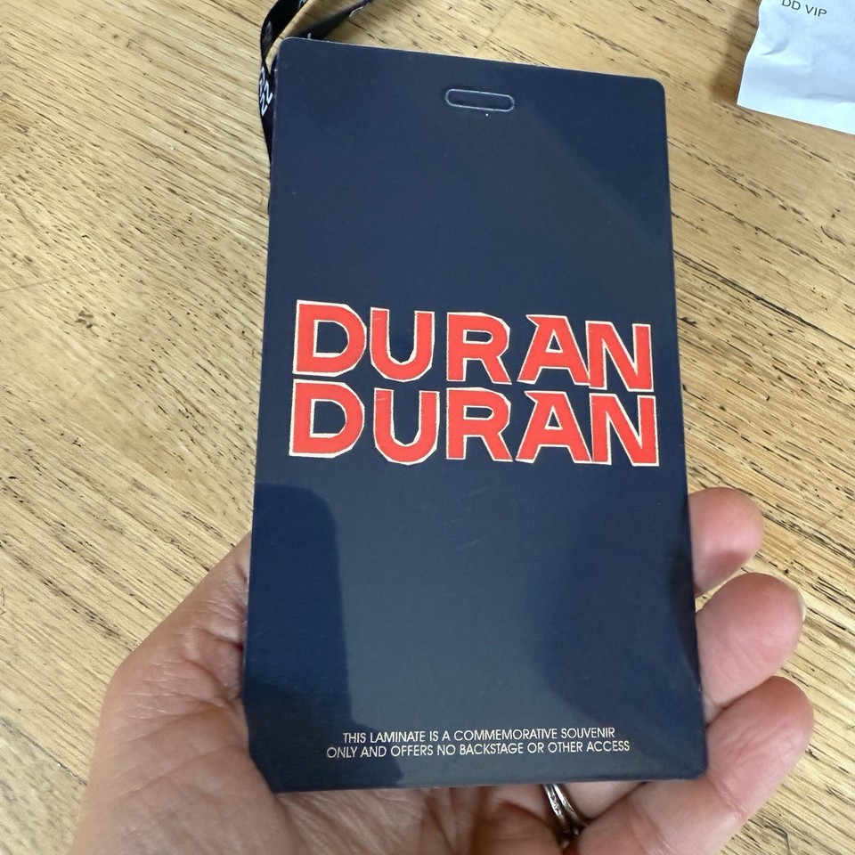Duran Duran 2025 Tour Limited Edition VIP Merchandise Bundle | eBay