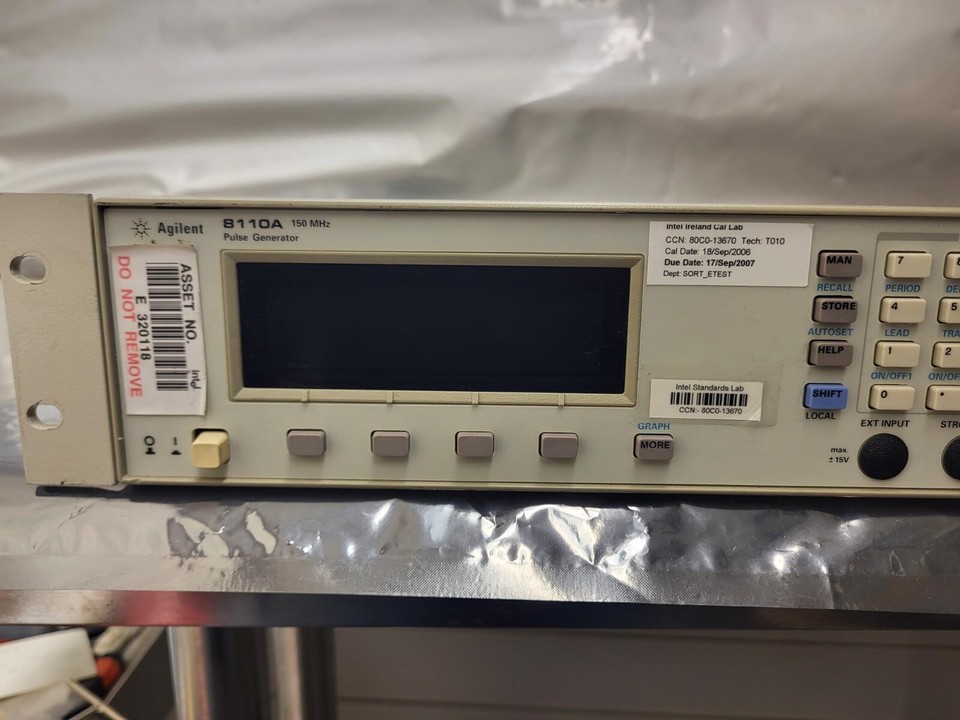 HP Agilent 8110A Pulse Generator | eBay