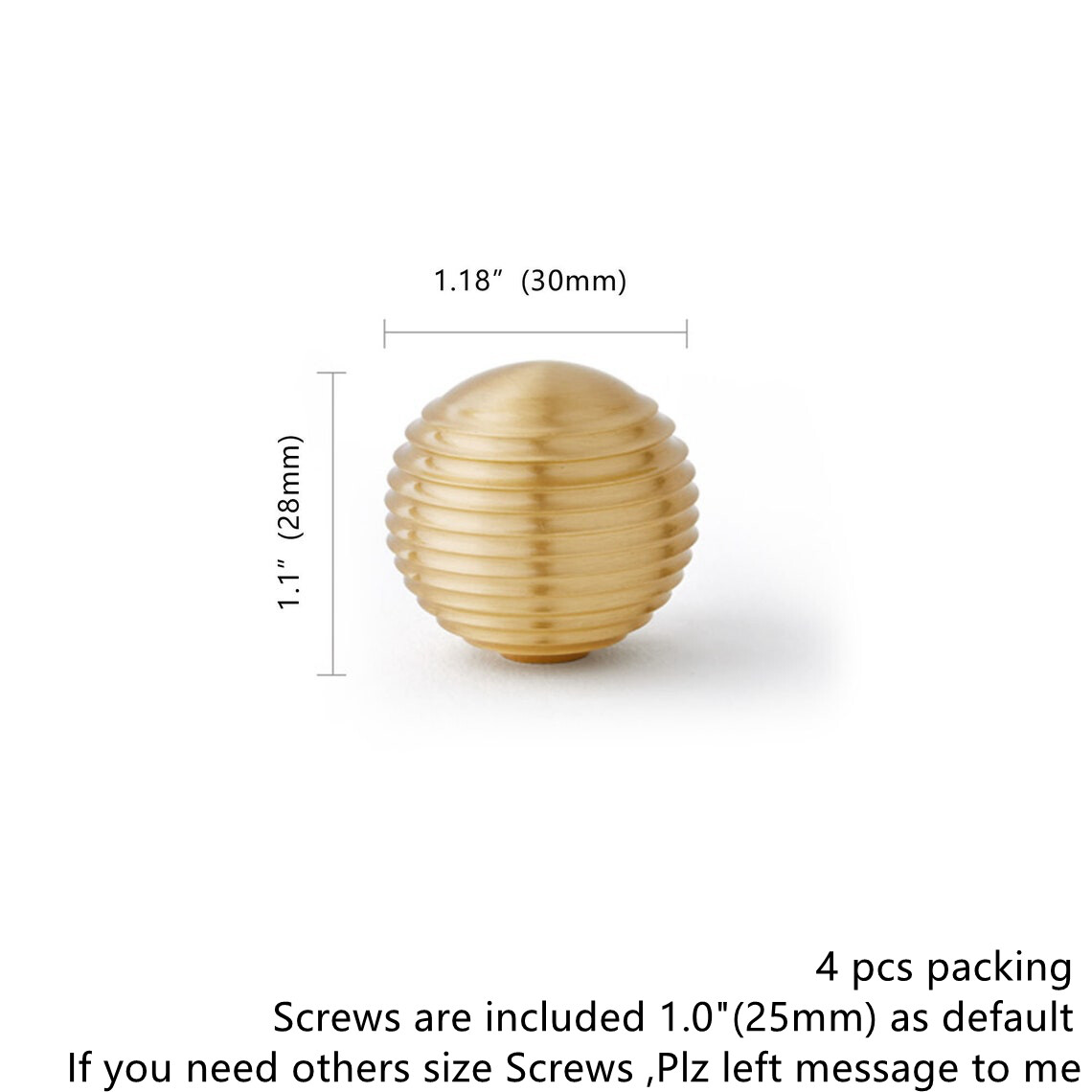 Solid Brass Ball Knobs Kitchen Knobs Pulls Drawer Knobs Dresser Pull Knobs | eBay