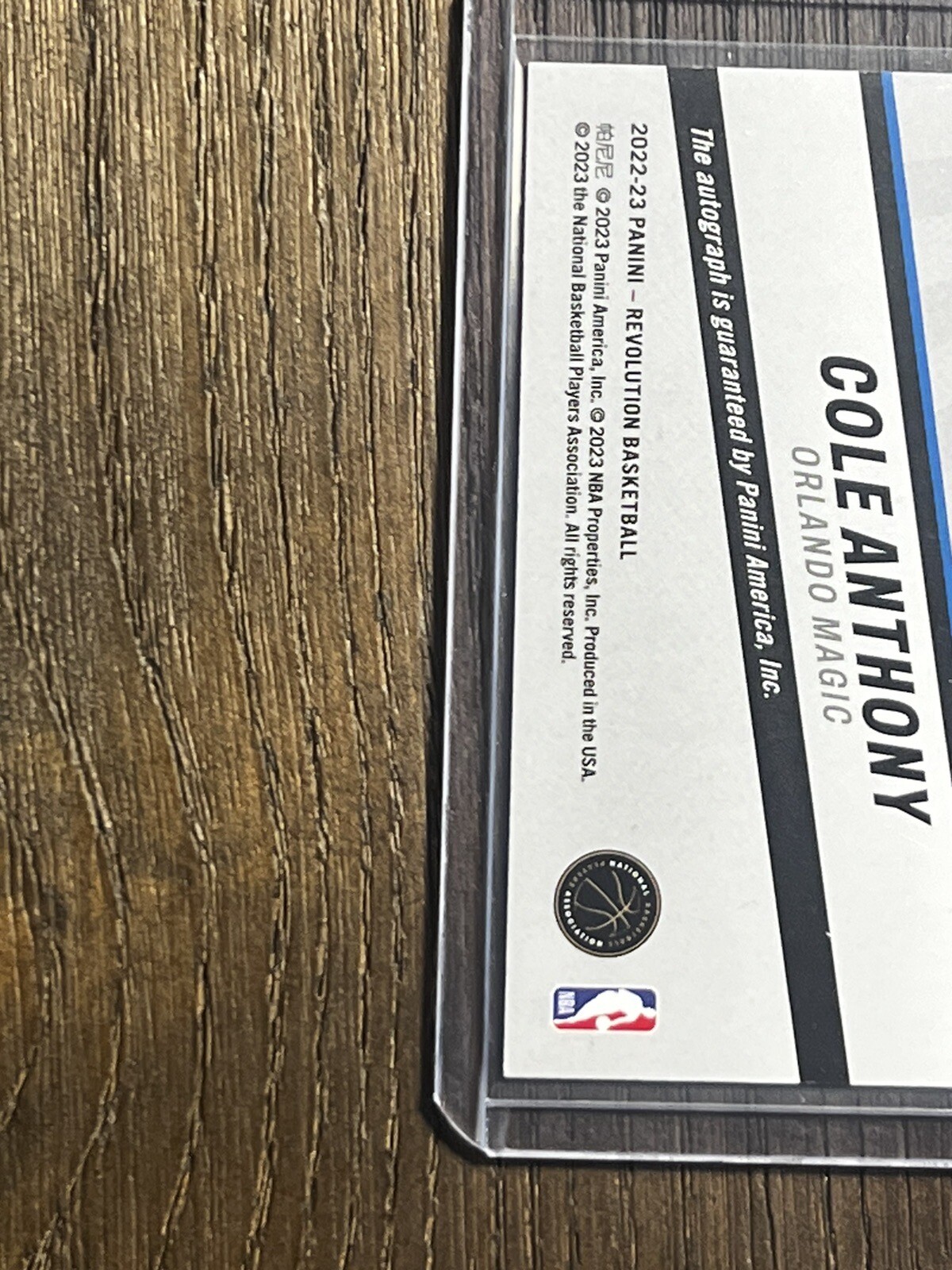 2022-23 Panini Revolution - Autographs #A-CAT Cole Anthony (AU) for ...