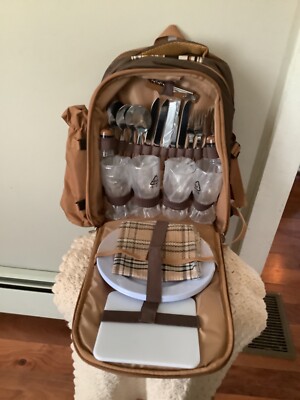 Apollo Walker Picnic Backpack Bag - Brown | eBay