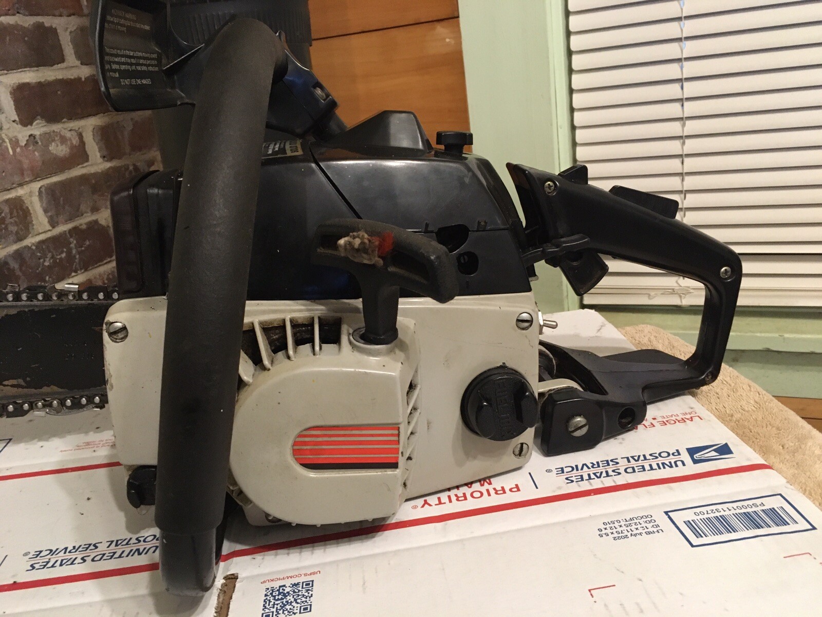 Nice Vintage Craftsman/Poulan 20" chainsaw Model 358.356090 plus free ...