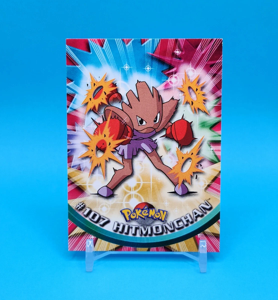 Hitmonchan Pokemon Card Topps