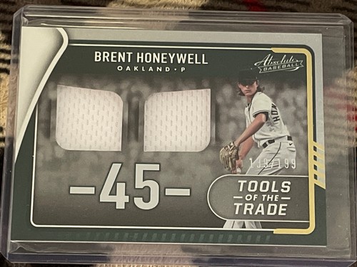 2022 Absolute Brent Honeywell Tools of the Trade 139/199 A's | eBay