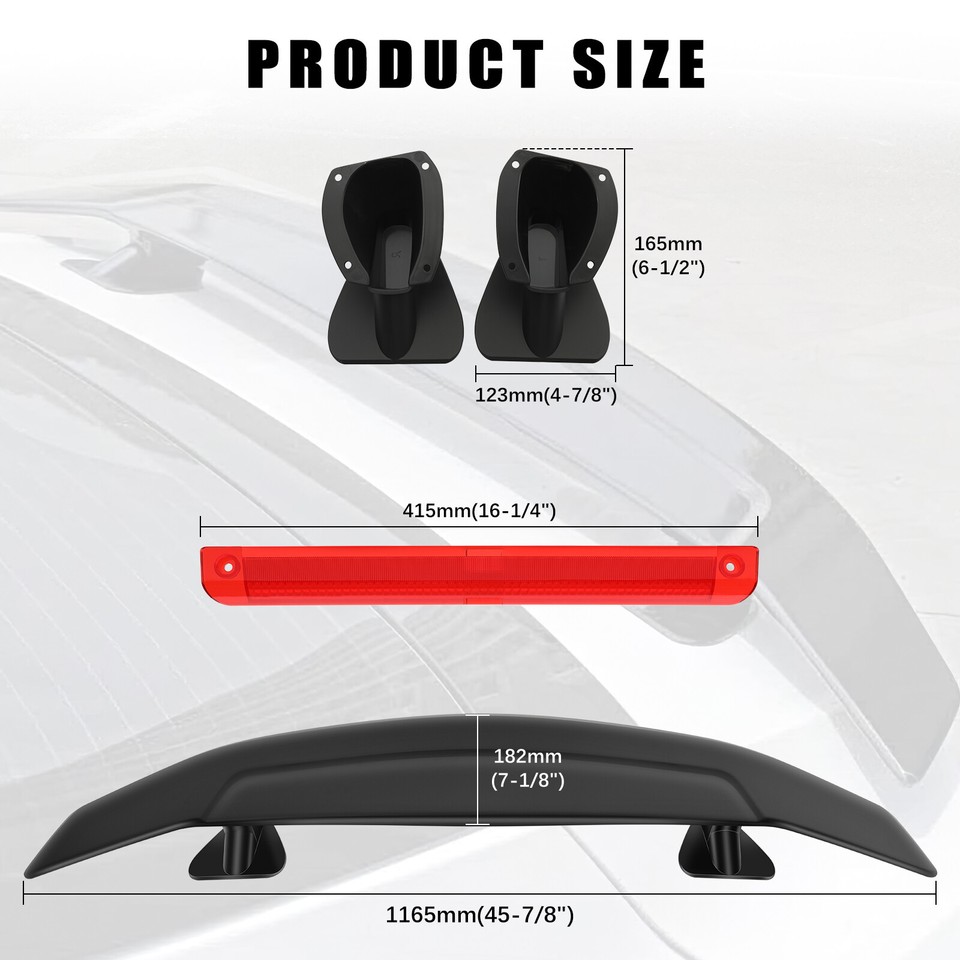 For Mercedes Benz SL55 SL65 SL63 SL500 AMG 47" Rear Trunk Wing Spoiler ...