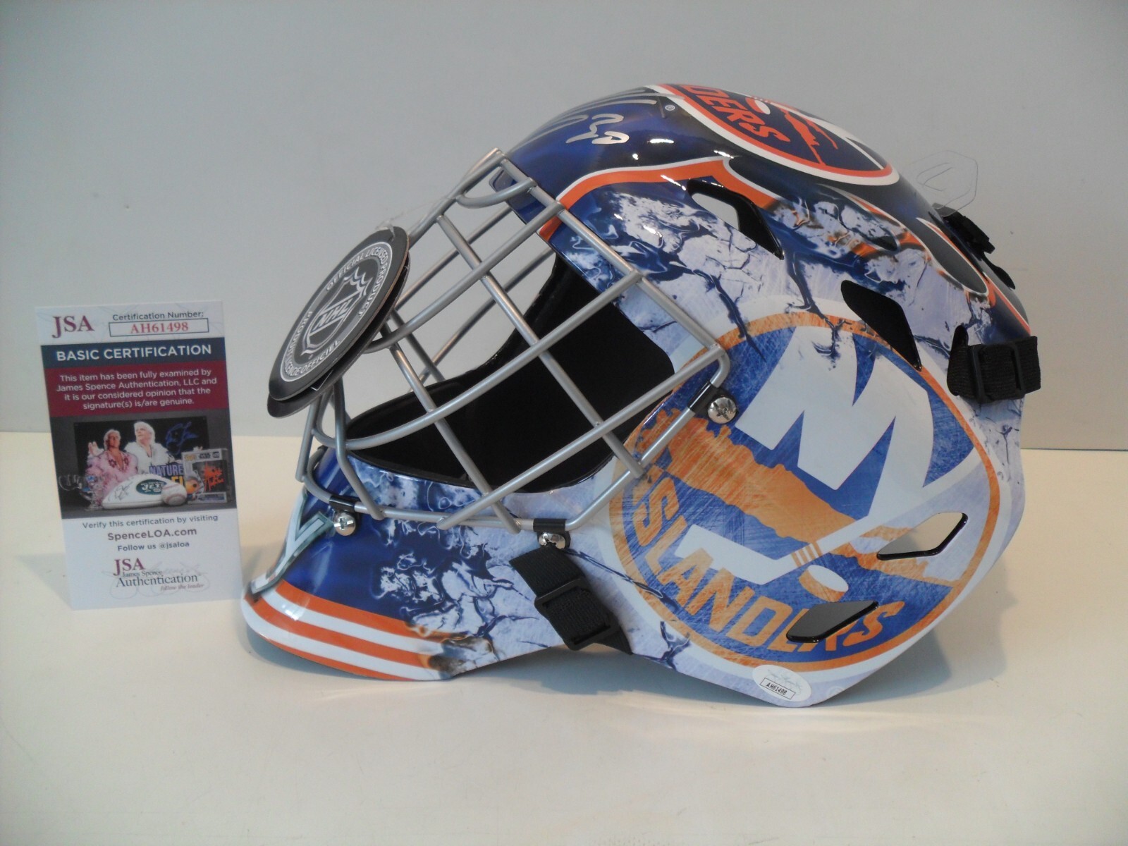 Ilya Sorokin Signed New York Islanders FULL SIZE Goalie Mask Helmet JSA ...
