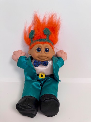 Russ Troll Doll Irish Lucky Troll 9" Russ Wee Troll Kidz Leprechaun ...