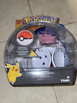 Pokemon Throw 'N' Pop Ditto + Poke Ball TOMY New in Package | eBay