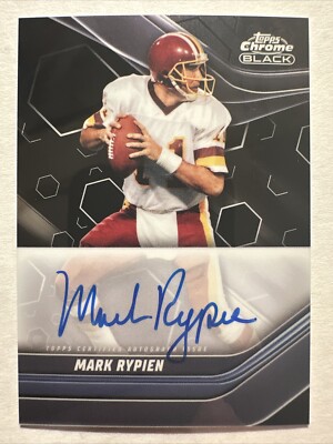 2024 Topps Composite MARK RYPIEN Chrome Black On Card Auto Washington ...