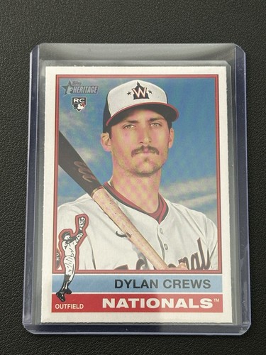 2025 Topps Heritage Dylan Crews Cartoon Variation SSP | eBay