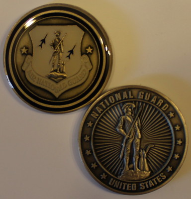Air National Guard Veteran Air Force Challenge Coin | eBay