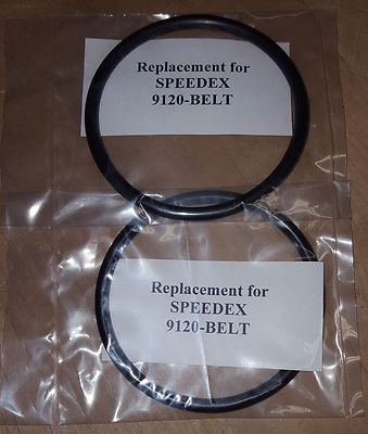 Qty 2 - Key Replacement Part: Drive Belt for Speedex - Replaces 9120 ...